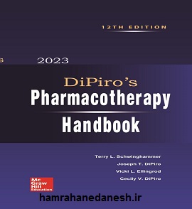 Pharmacotherapy Handbook Dipiros 2023 - فروشگاه کتاب پزشکی همراهان دانش